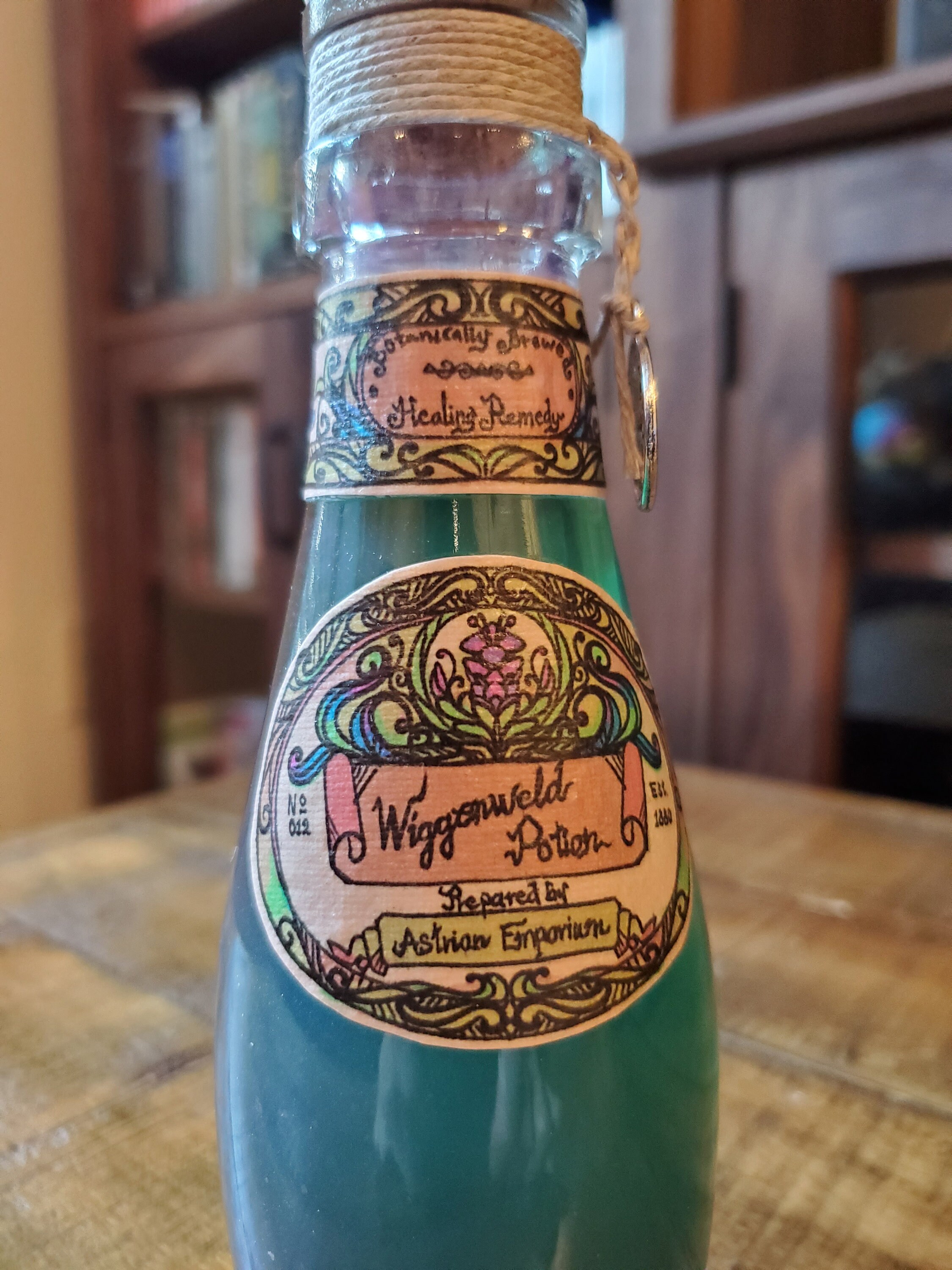 Harry Potter/hogwarts Legacy Inspired Wiggenweld Potion - Etsy