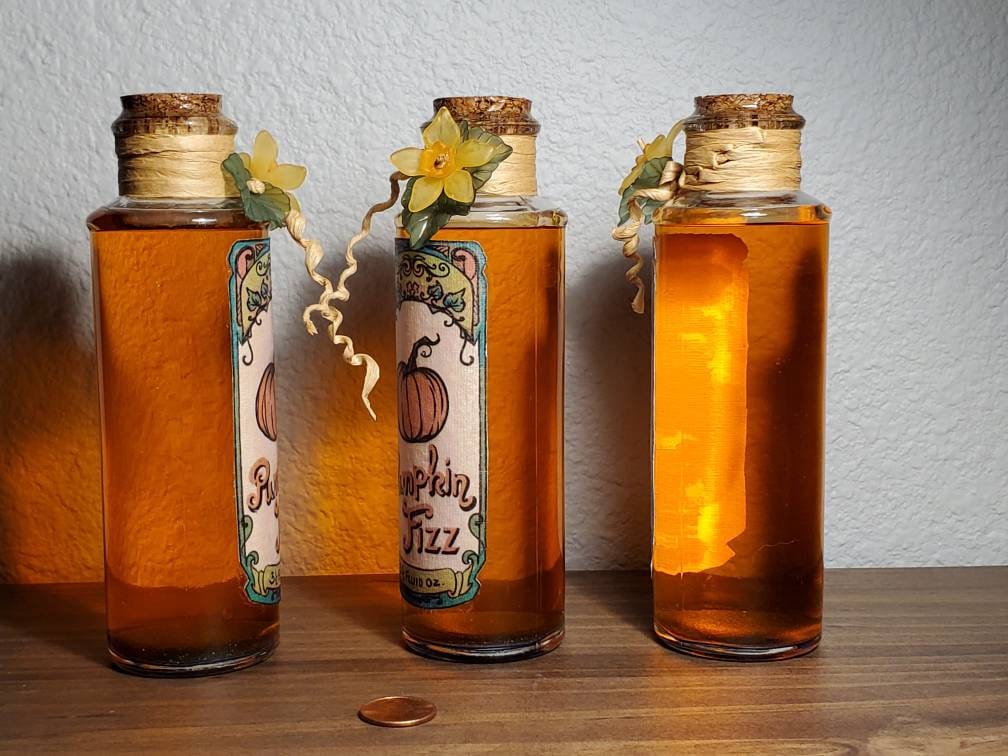 Harry Potter/ Hogwarts Legacy Inspired Pumpkin Fizz Potion Prop. - Etsy