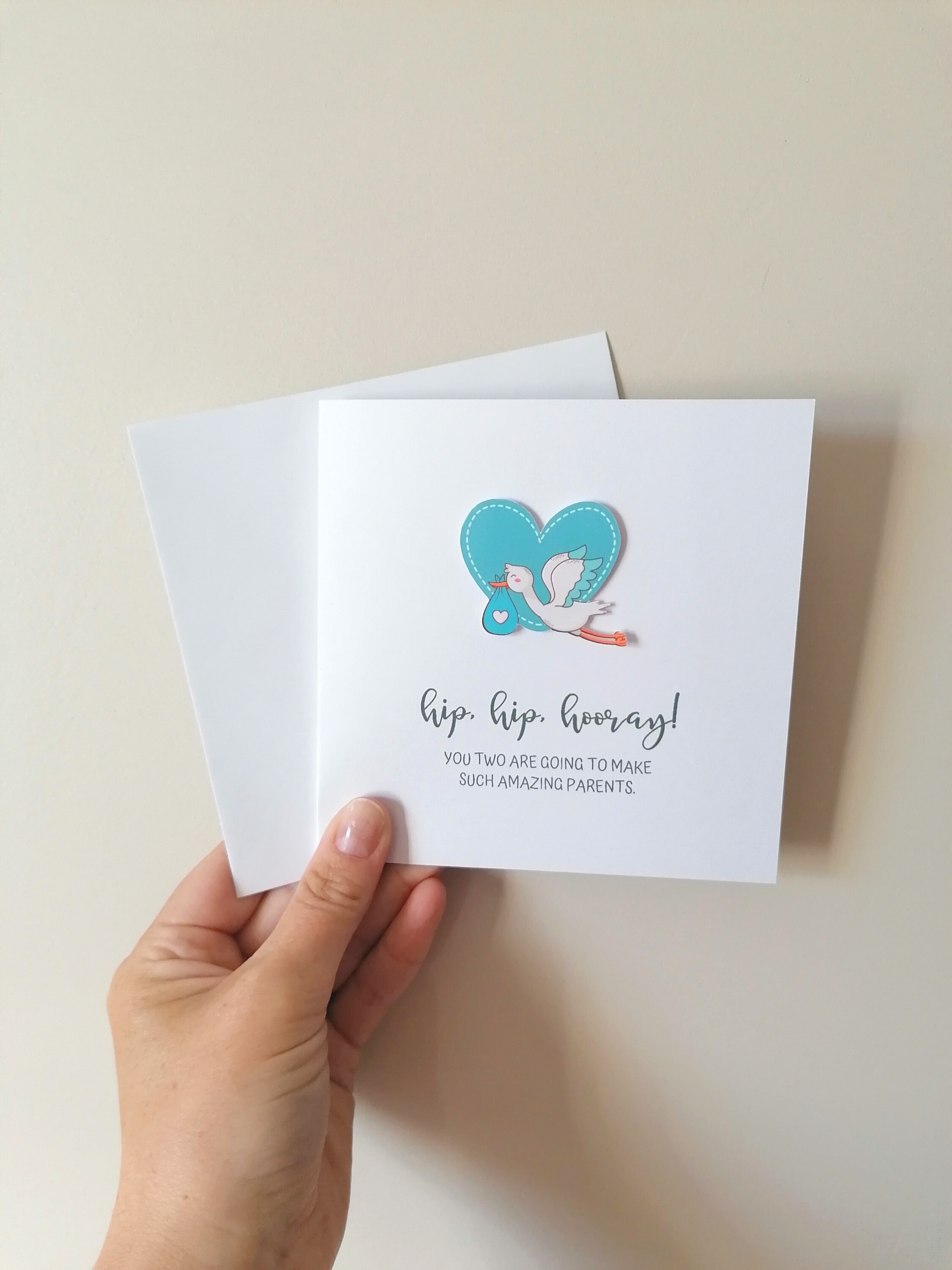 Parents To Be Card Baby Shower Card Expecting Parents | Etsy