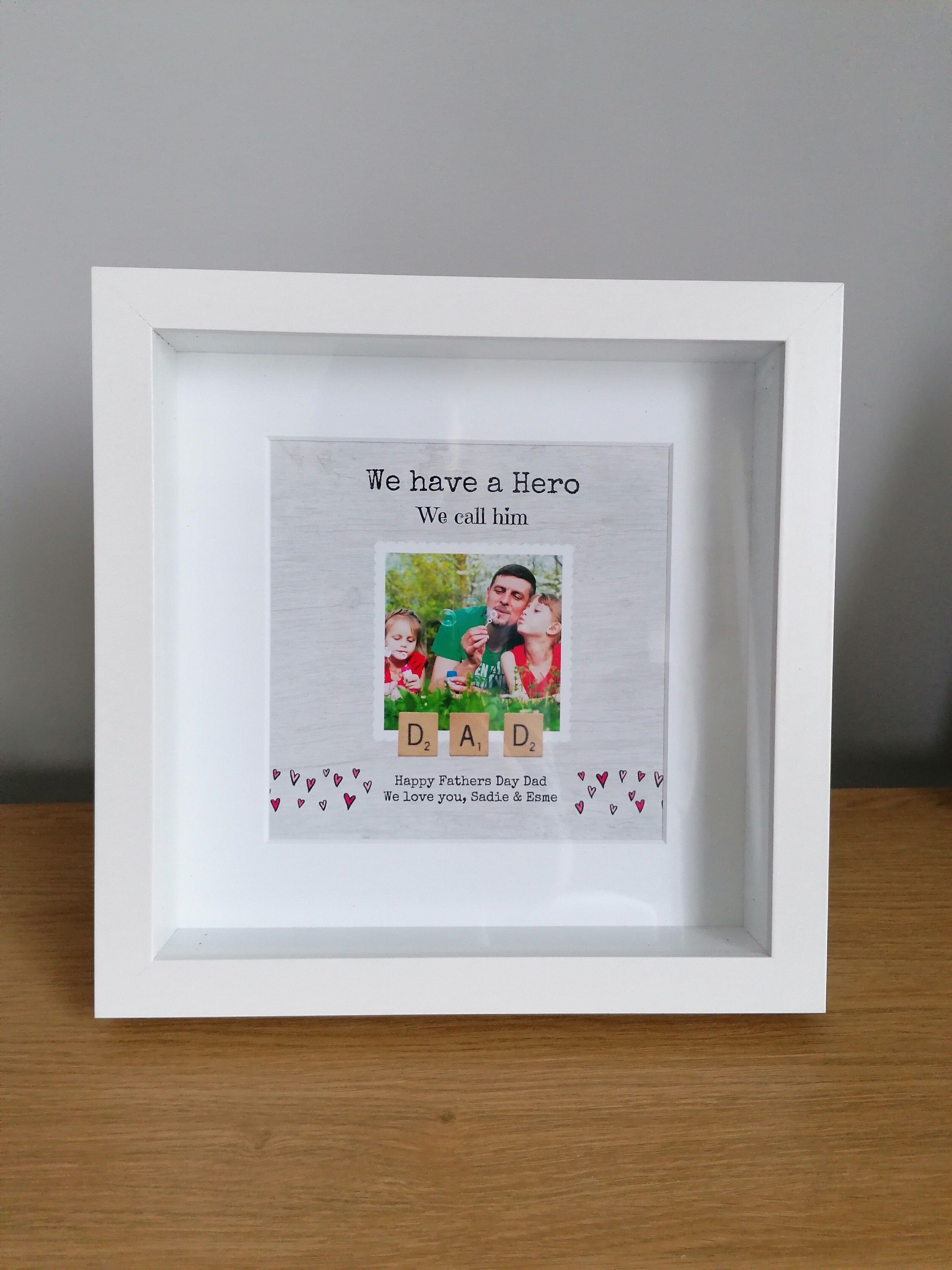 Dad Gift - Dad Hero Frame Fathers Day Gift Best Dad Gifte For-dad ...