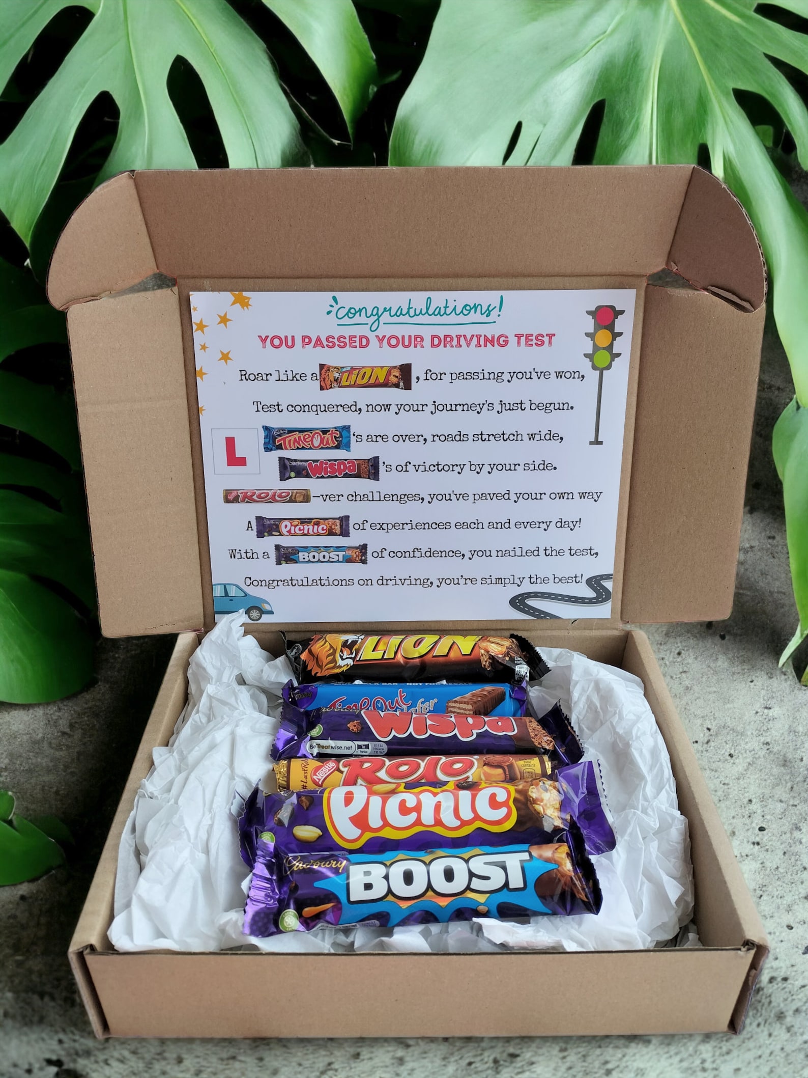 Driving Test Gift You Passed You're Driving Test New Driver Gift Passed ...