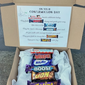 Confirmation Chocolate Gift Box | Confirmation Gift Box | Confirmation ...
