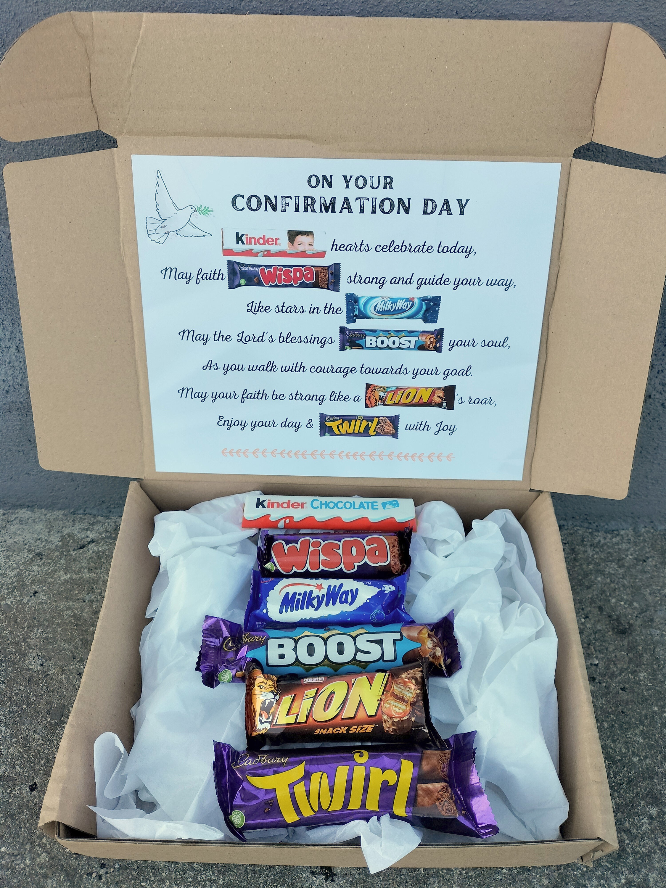 Confirmation Chocolate Gift Box Confirmation Gift Box Confirmation ...