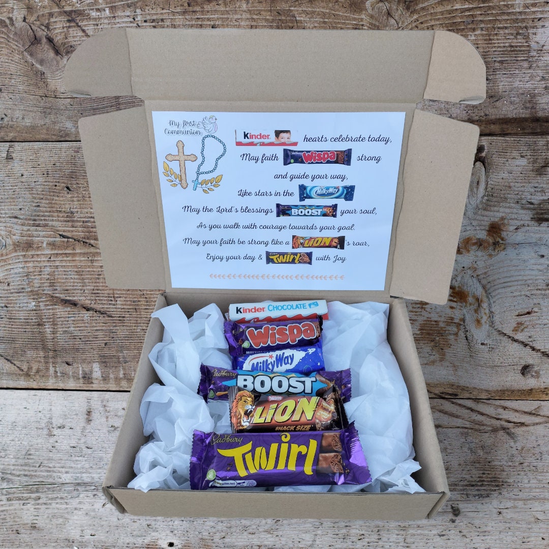 Communion Chocolate Gift Box Holy Communion Gift Box Communion ...