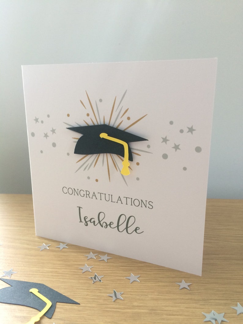 Personnalisé Félicitations Graduation Card Carte | Etsy