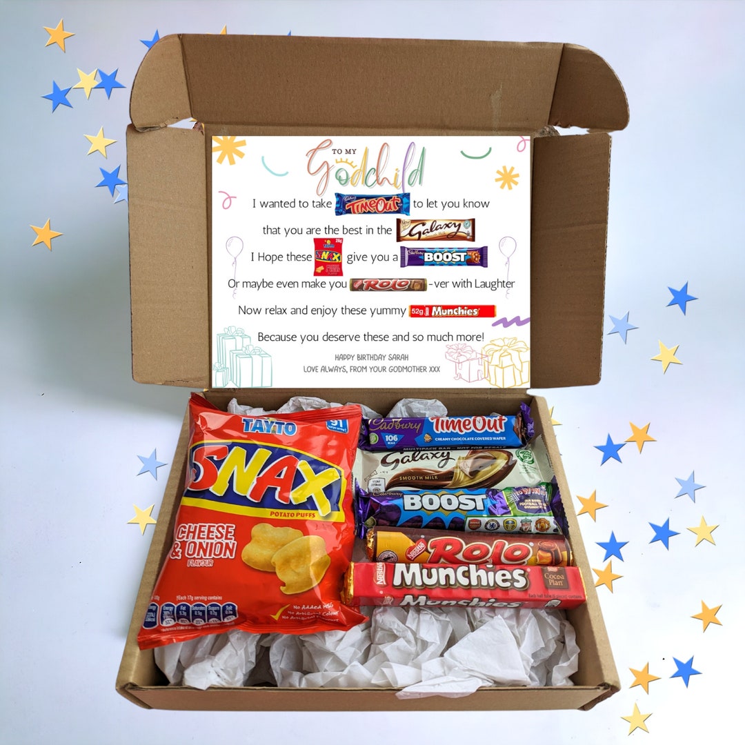 Godchild Gift Gift Idea for Godchild Godchild Chocolate Godchild ...