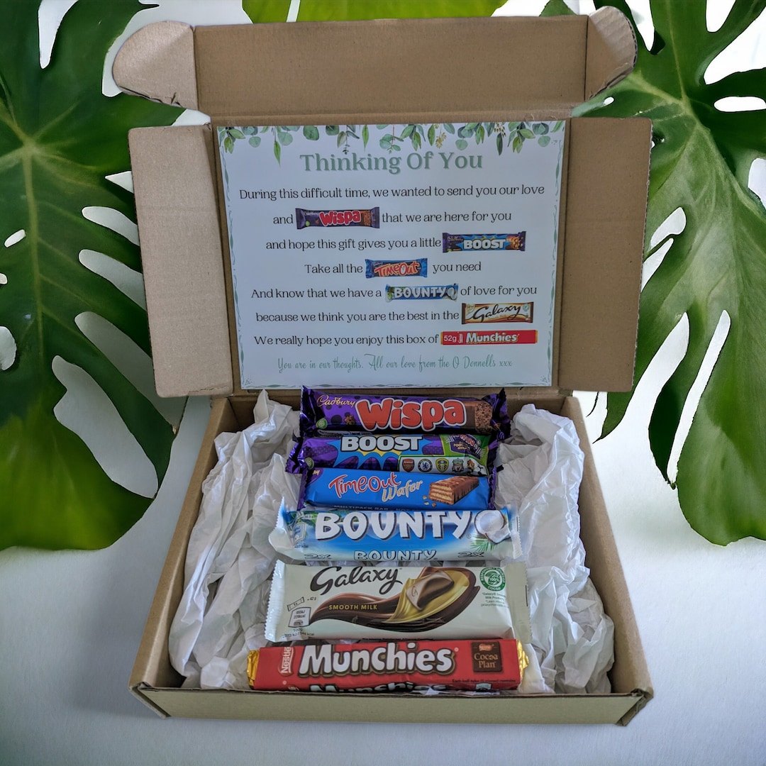 Thinking of You Gift Thinking of You Present Personalised Thinking of ...