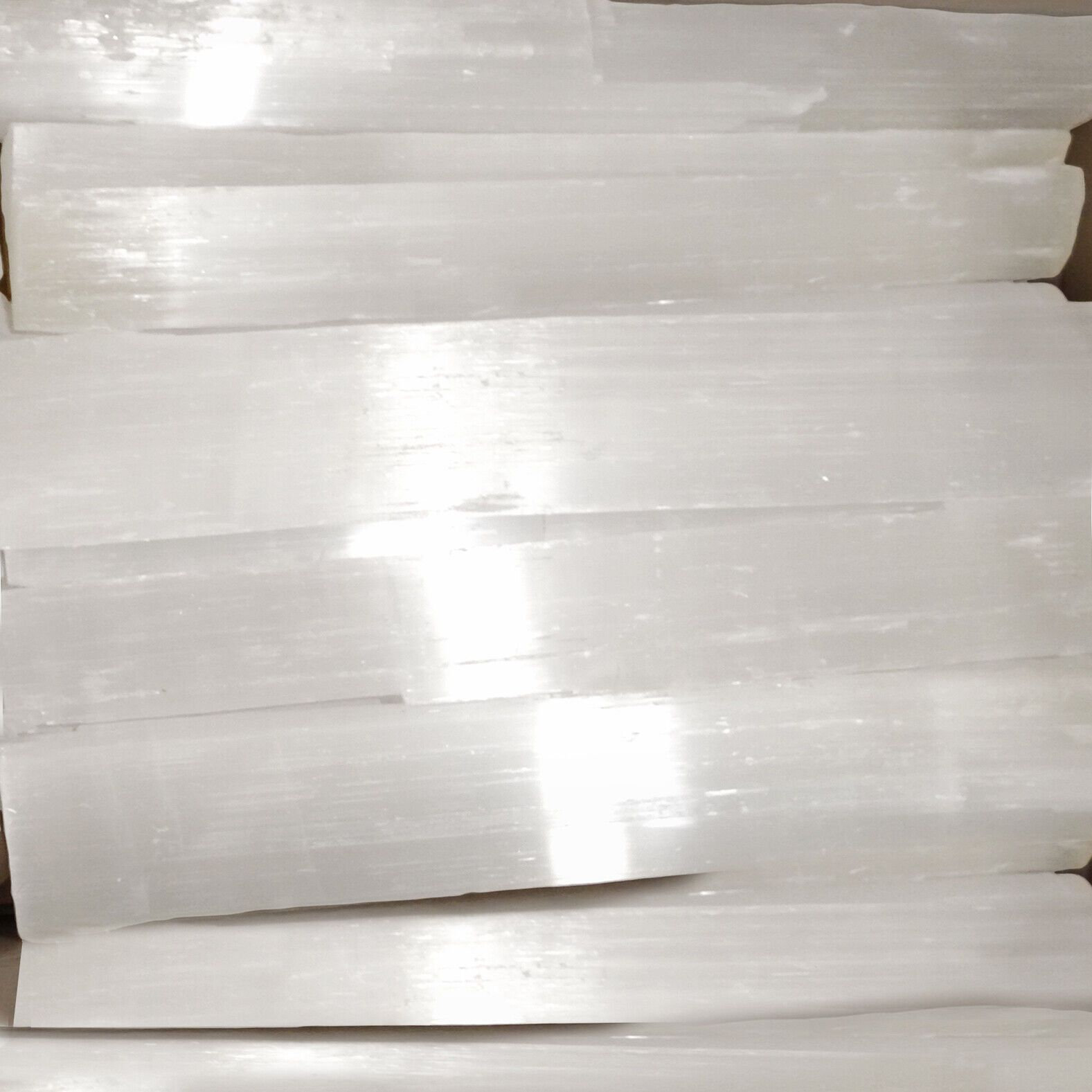 XL Selenite Logs Natural Selenite Crystal Wand Sticks Rough Selenite ...
