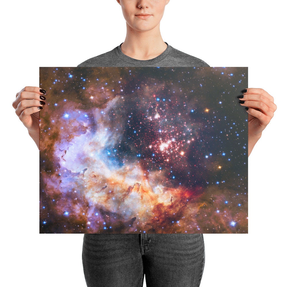 Westerlund 2 Star Cluster Poster - Etsy