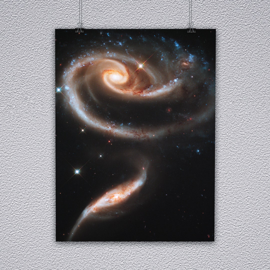 Galaxias en interacción ARP-237 - Etsy España