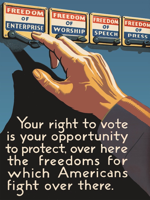 Freedom Of Expression Poster