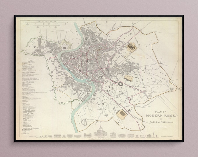 Italy 1840, Before Unification of the Various States, Italian History ...