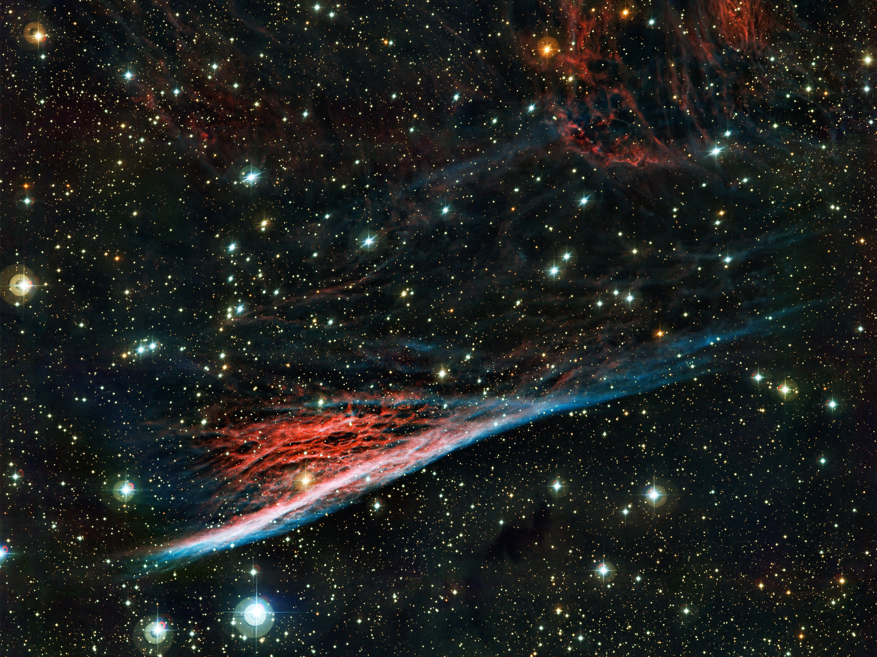 ESO Image of the Pencil Nebula Art Poster Print - Etsy