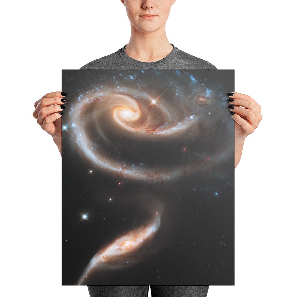 Galaxias en interacción ARP-237 - Etsy España