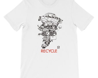 Recycled t shirt | Etsy