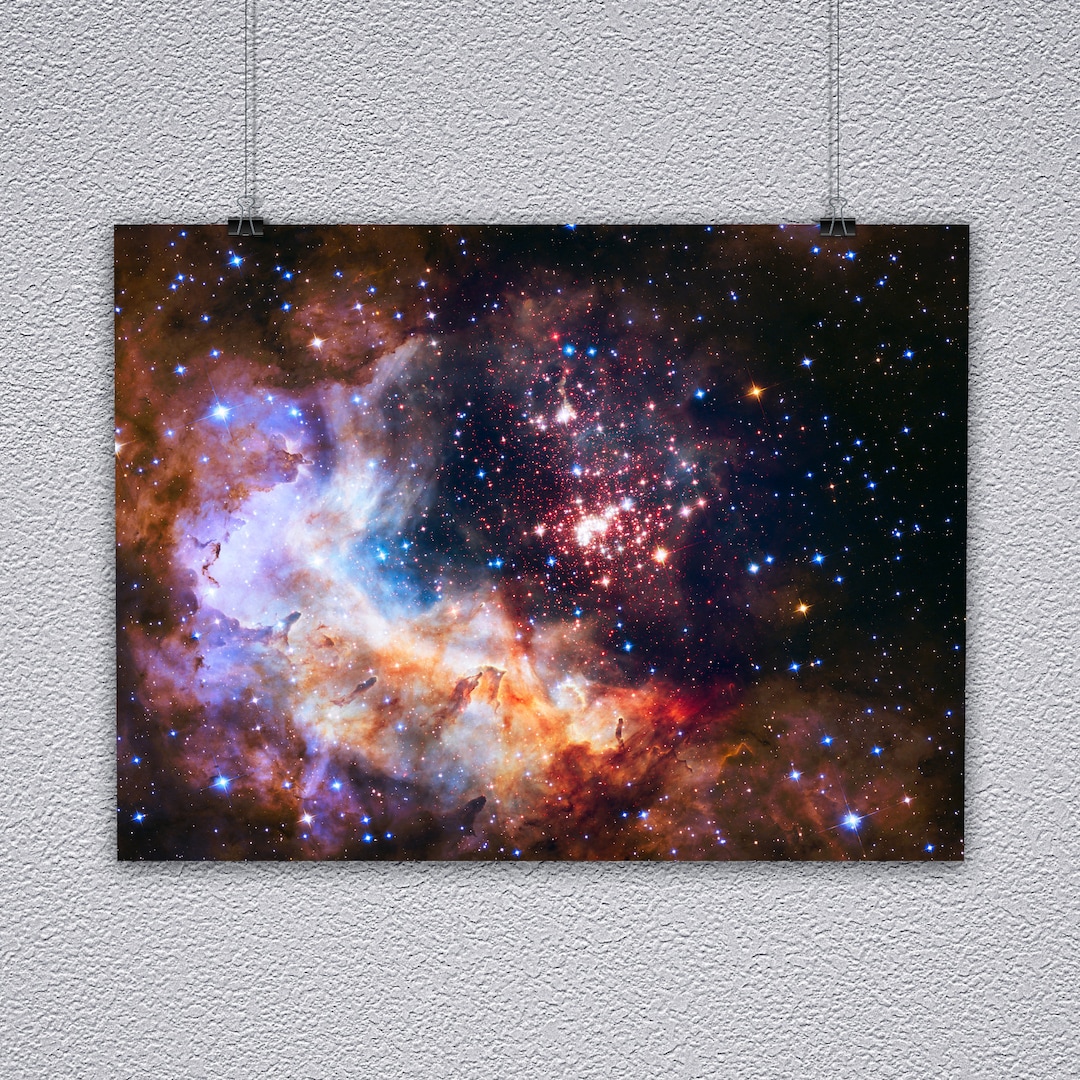 Westerlund 2 Star Cluster Poster - Etsy