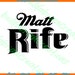 Matt Rife Beer Logo Bundle - SVG JPG PNG Dxf Eps - Etsy