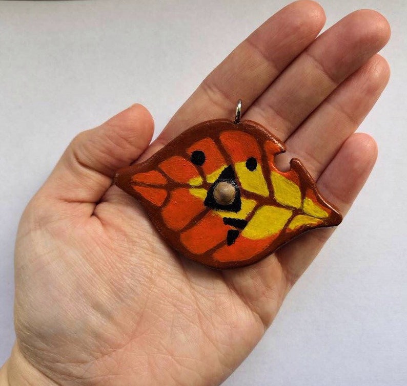 Zelda Korok Leaf Christmas Tree Decorations Set of 5 - Etsy