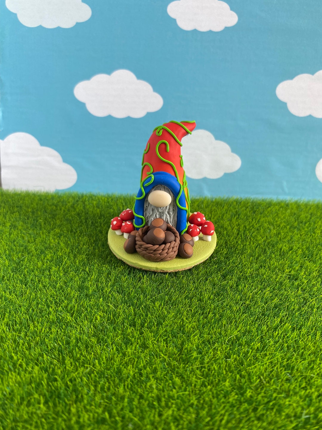 Autumn Gonk, Nature Garden Gnome, Autumn Ornaments, Fun Decorative ...