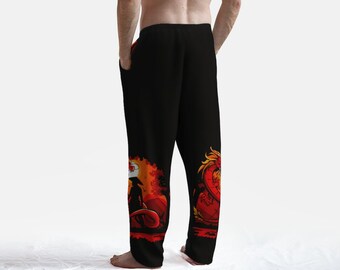 Red Dragon Pants - Etsy
