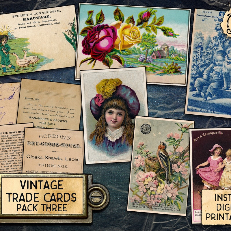 Antique Trade Card - Etsy