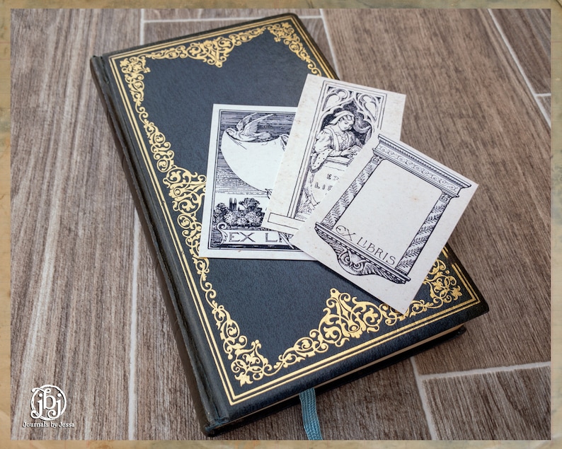 Vintage Bookplates Pack 1 Digital Download Printables 9 - Etsy