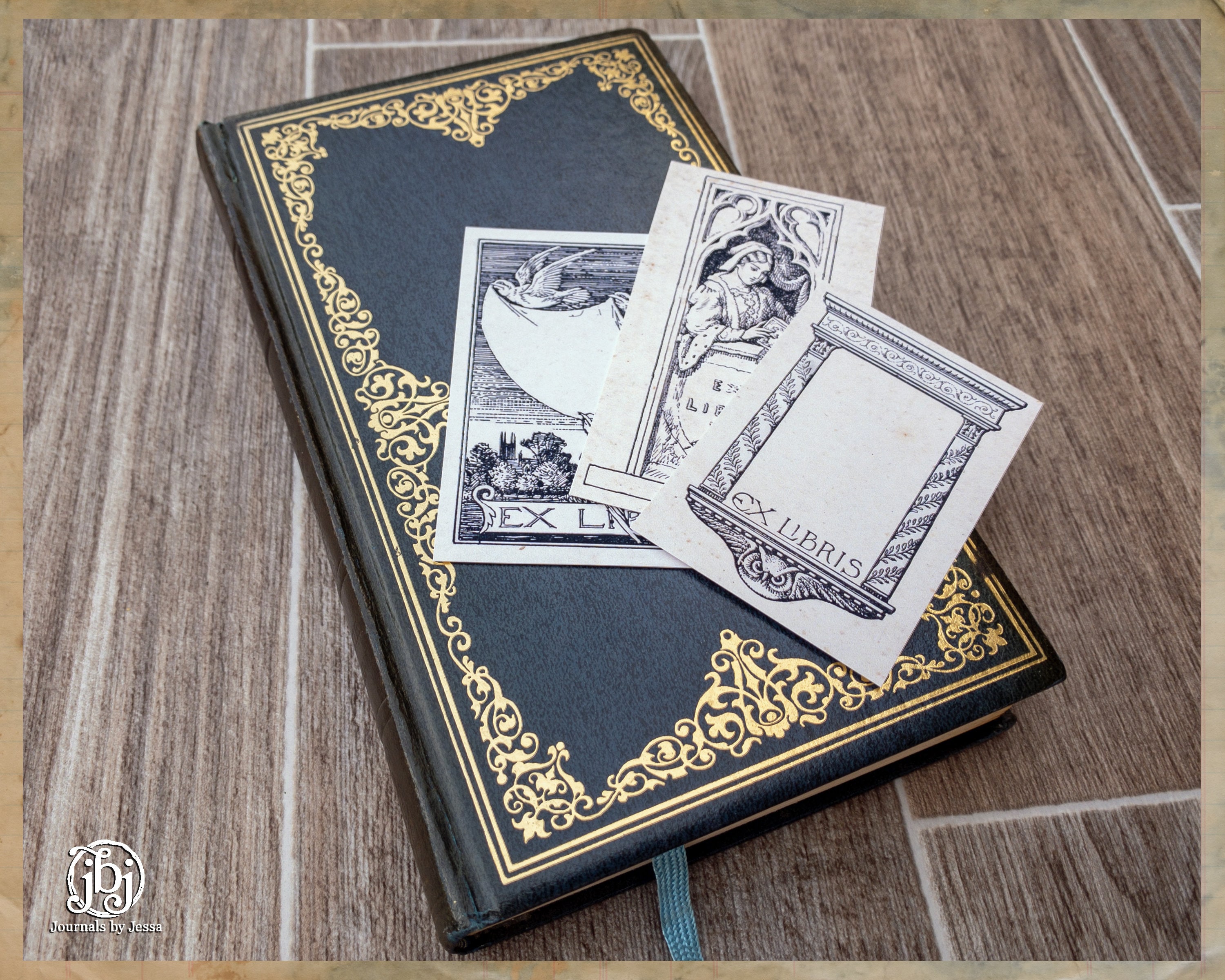 Vintage Bookplates Pack 1 Digital Download Printables 9 - Etsy
