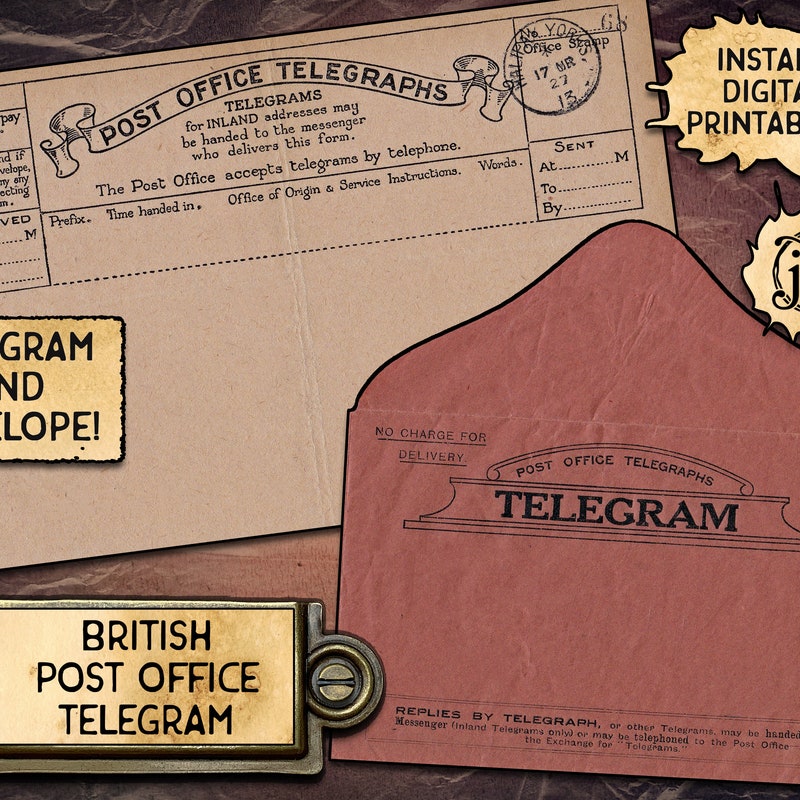 Telegrams - Etsy