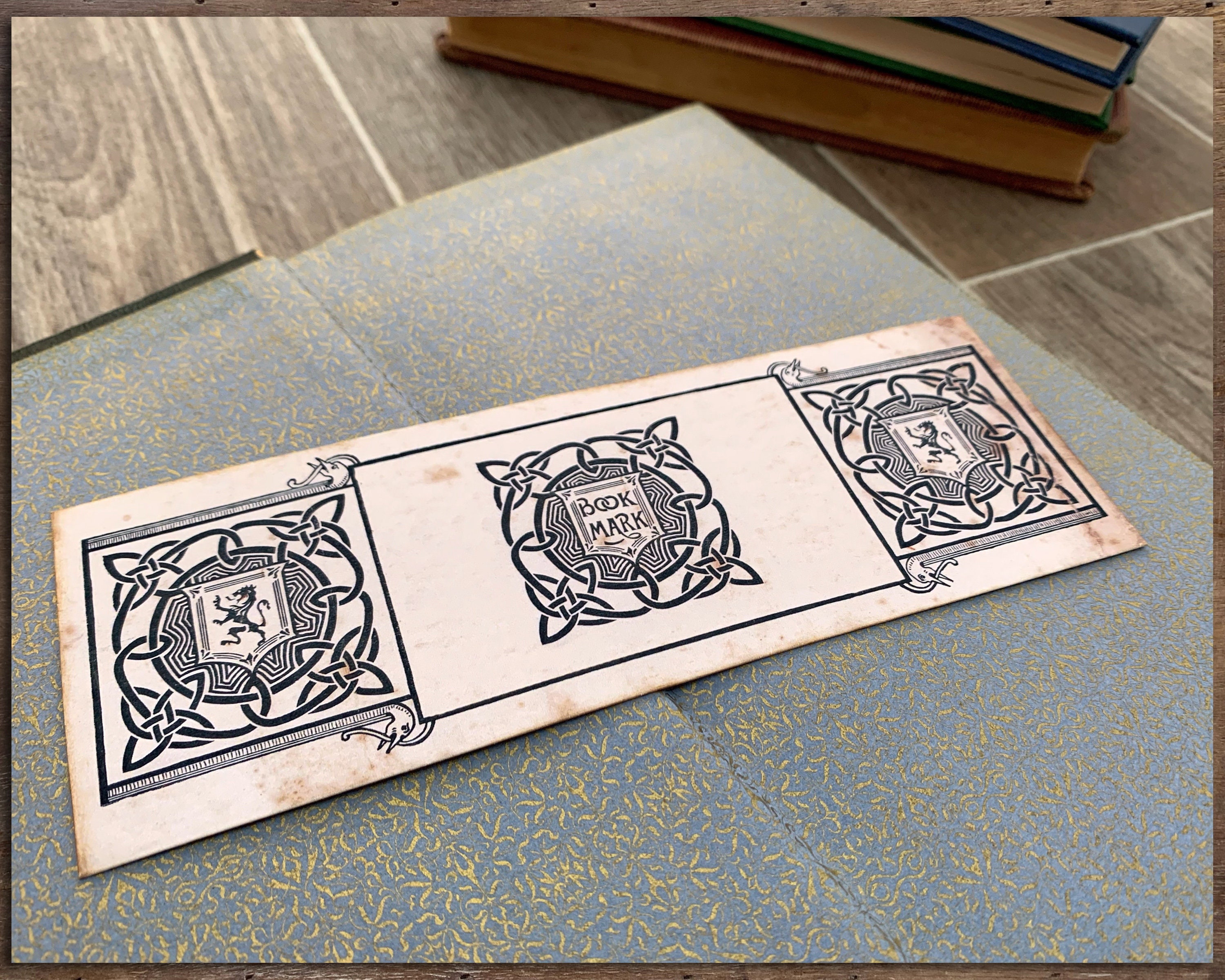 Antique Bookmarks, Pack 2 | Digital Download Printable | 5 Different ...