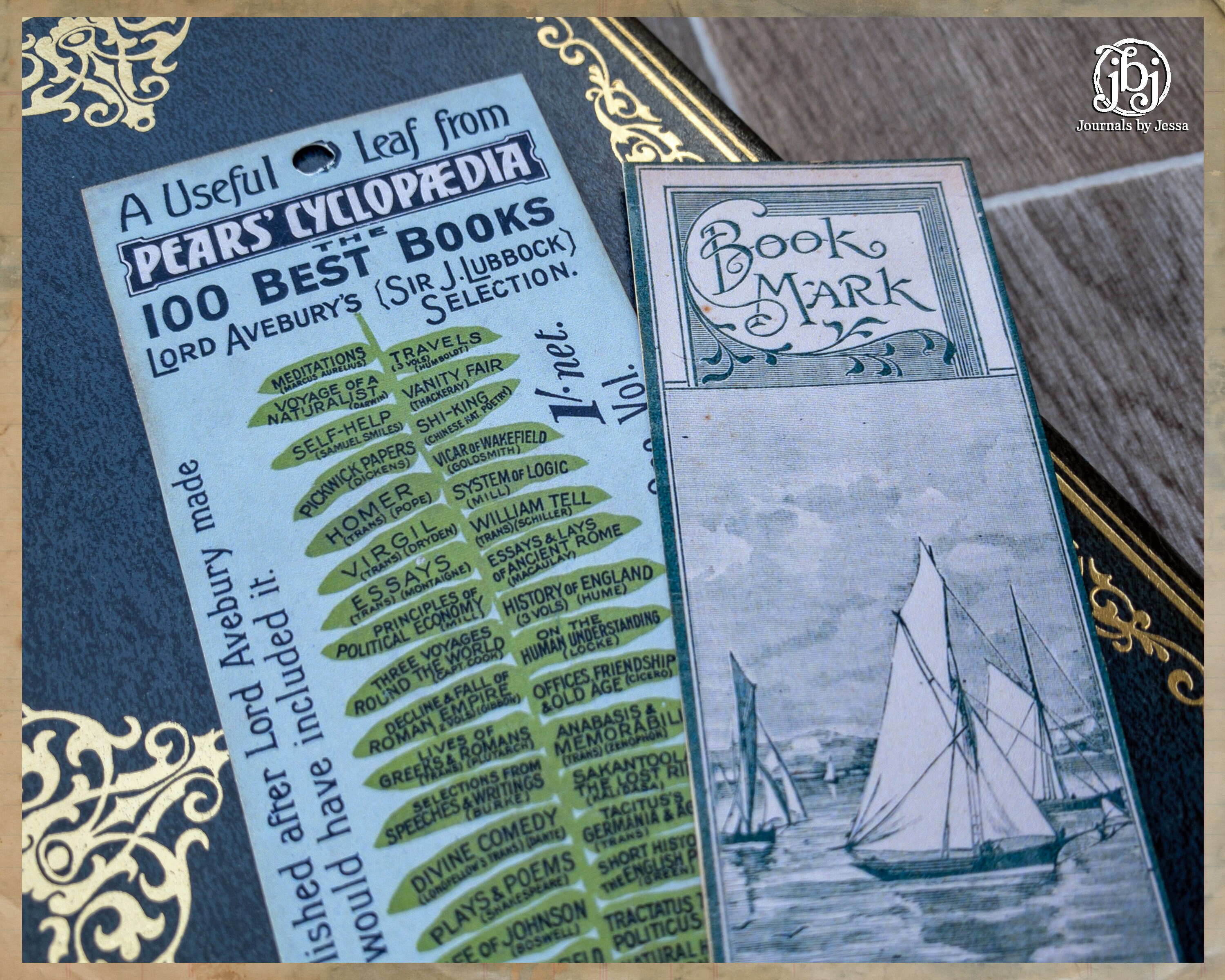 Antique Bookmarks, Pack 1 | Digital Download Printables | 5 Different ...