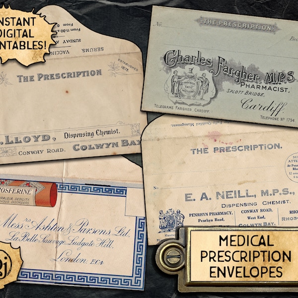 Antique Pharmacy - Etsy