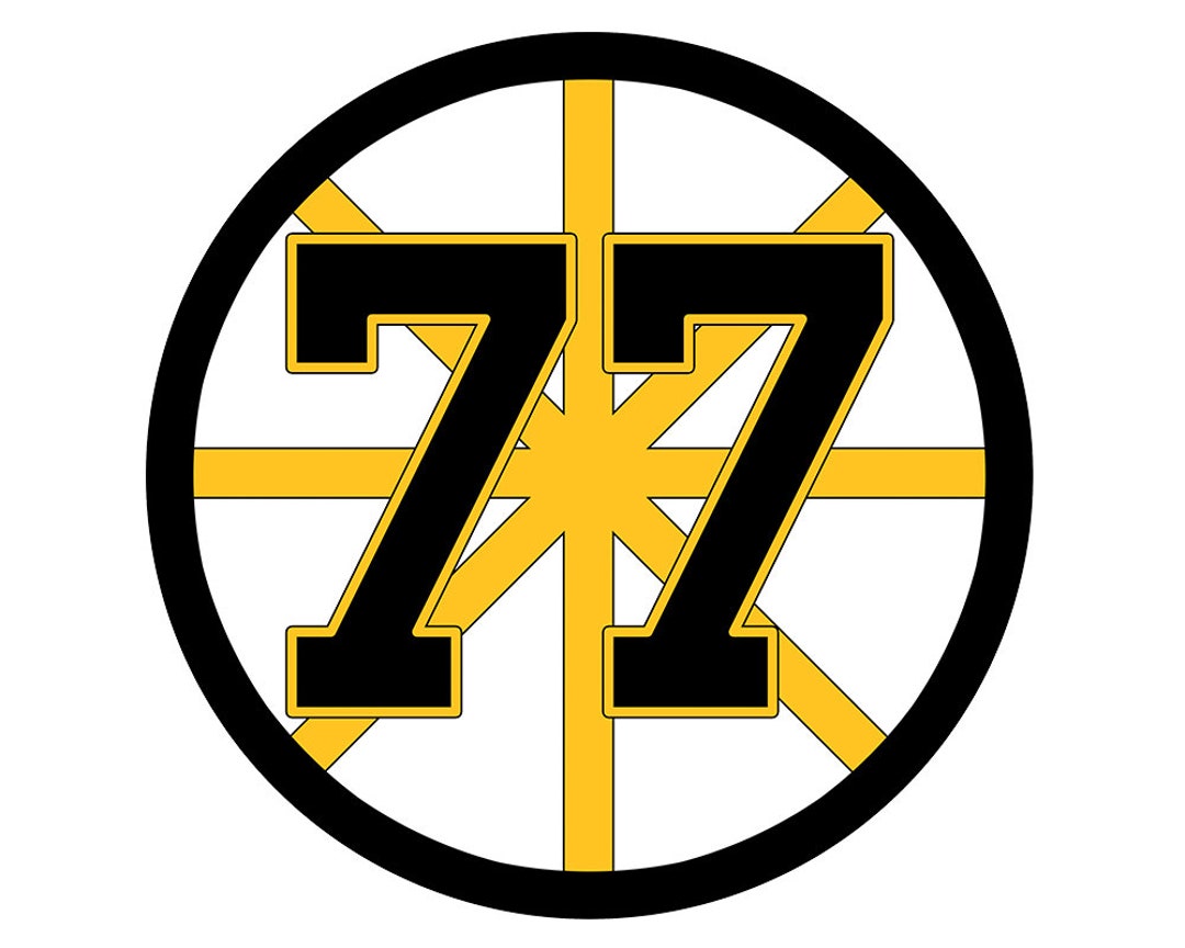 Ray Bourque Retired Number Sticker Boston 77 - Etsy