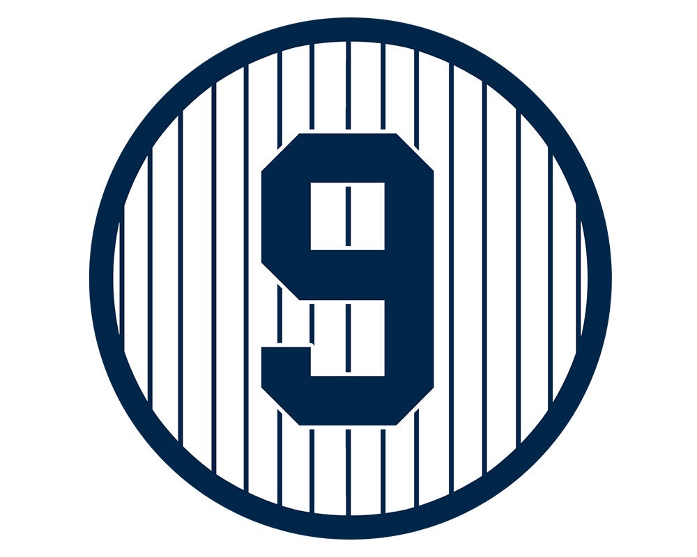 Roger Maris Retired Number Sticker New York 9 - Etsy
