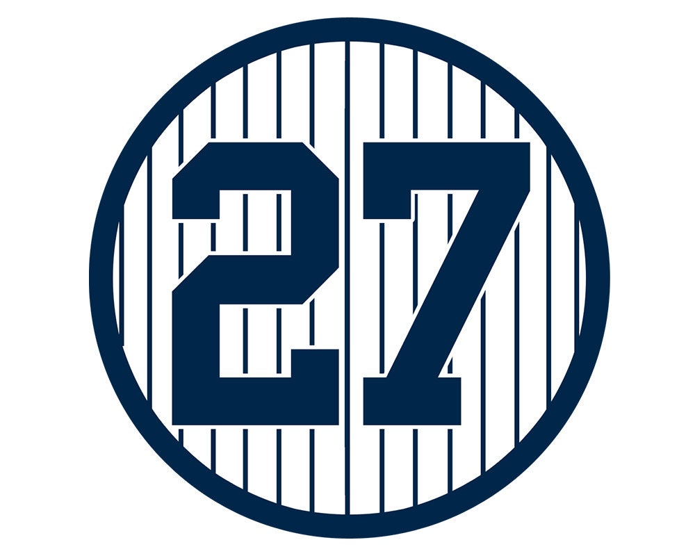 Giancarlo Stanton Number Sticker New York 27 - Etsy