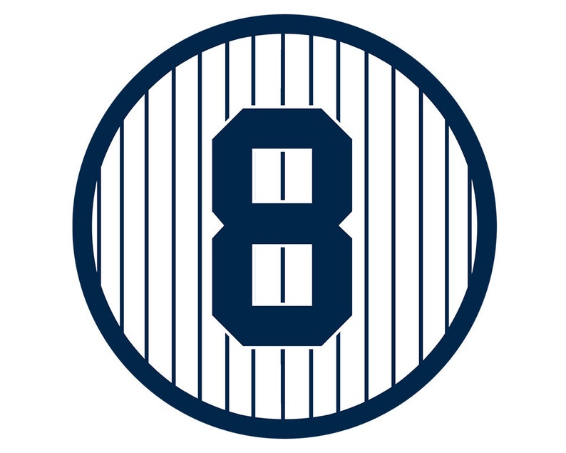 Yogi Berra/bill Dickey Retired Number Sticker New York | Etsy