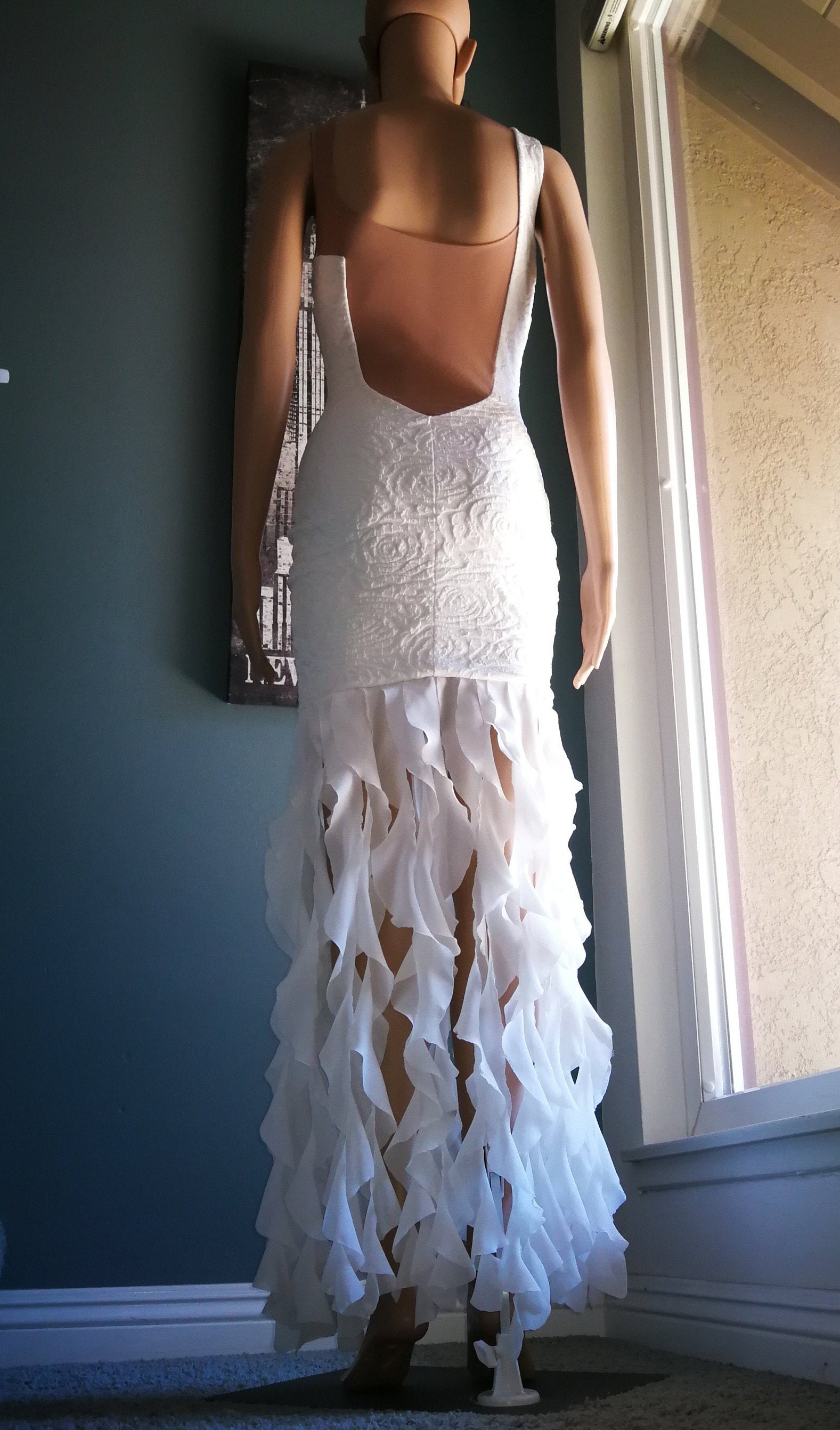 Wedding Tank Top Dress With Special Detail In The Skirt Etsy Canada wedding-tank-top-dress-with-special-detail-in-the-skirt-etsy-canada