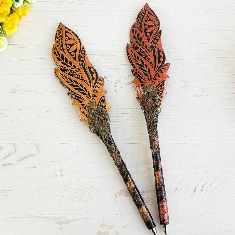 Leather Sci Fi Journal - Etsy UK