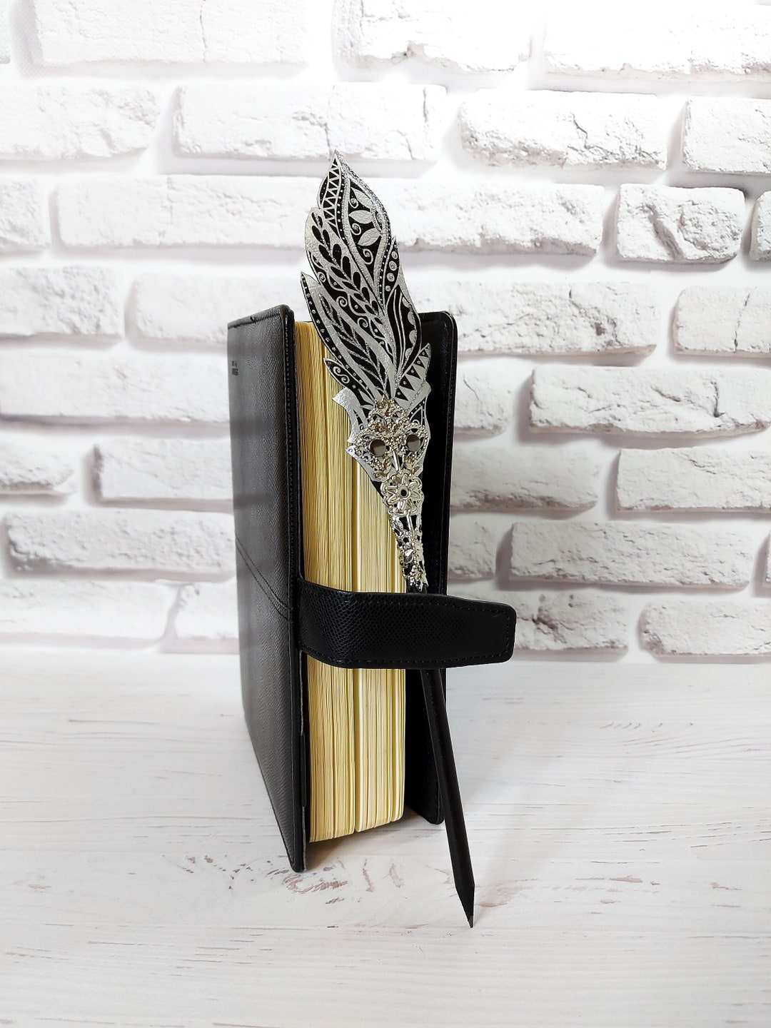 Graphite HB Pencil, Fantasy Journal Pencil Gift, Witch Grimoire ...
