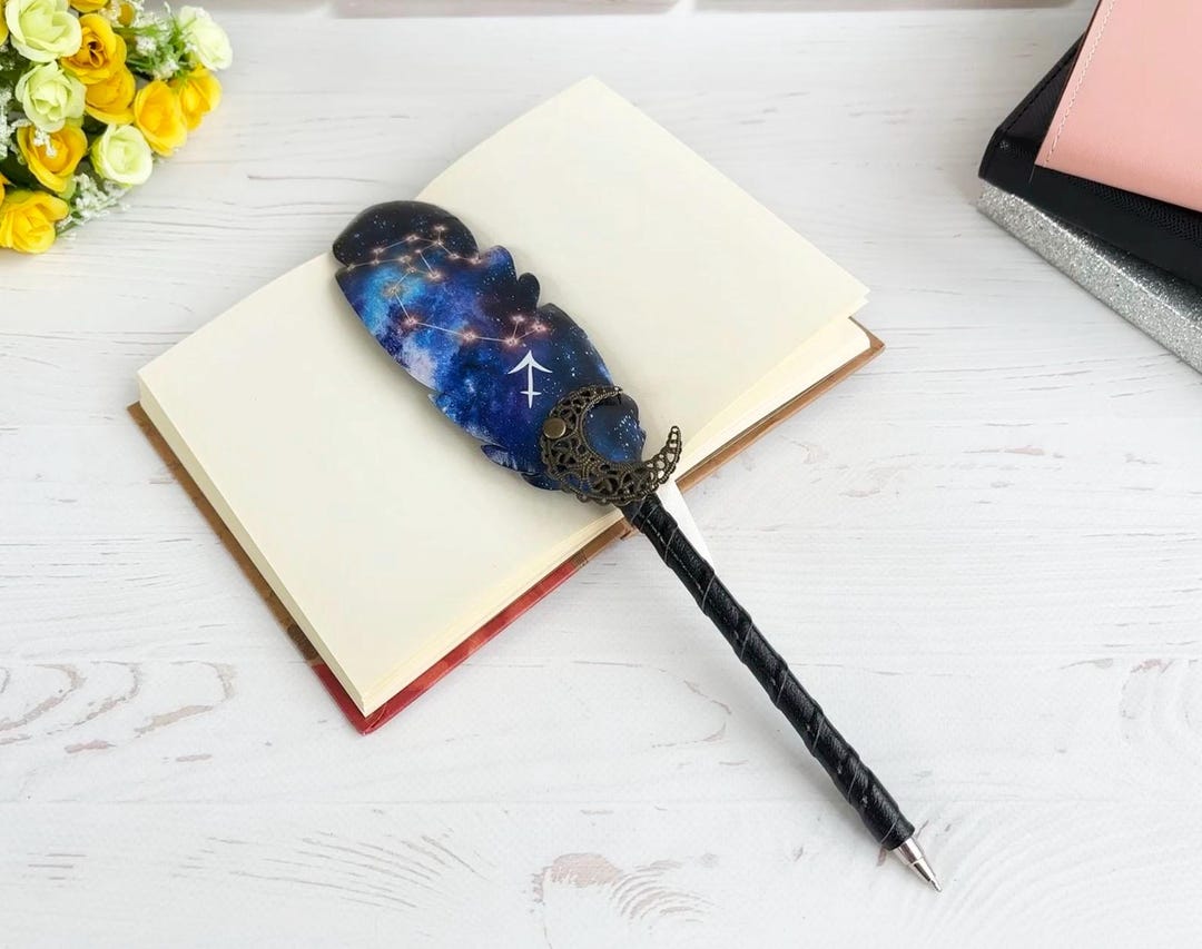 Embellished Ballpoint Pen, Birthday Sagittarius Gift, Women Pen Gift ...