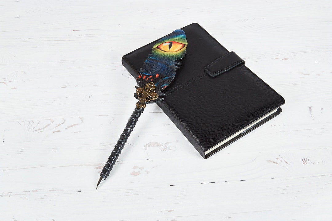 Dragon's Eye Fountain Pen, Grimoire, Wizard Pen, Witch Halloween Pen ...