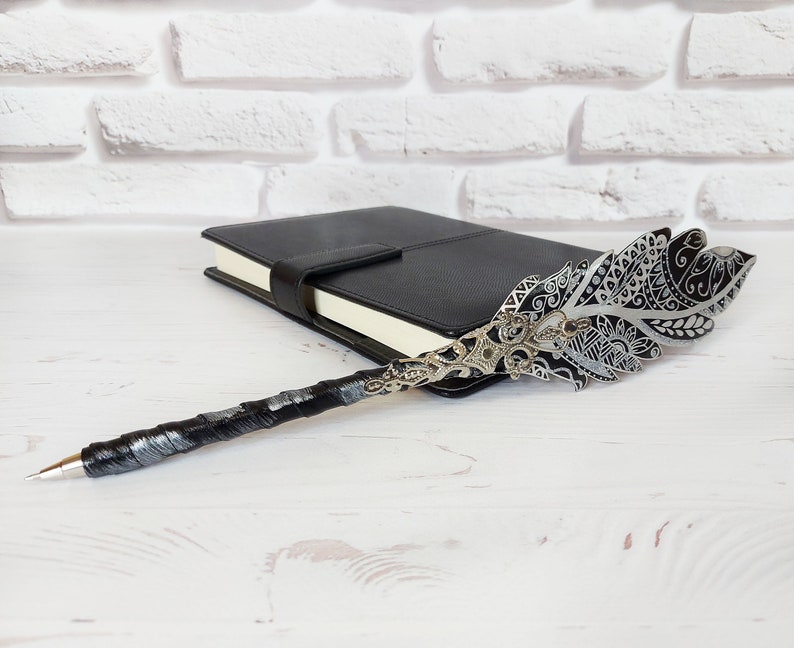 Fountain Journal Pen Fantasy Quill Gothic Pen Valentines - Etsy
