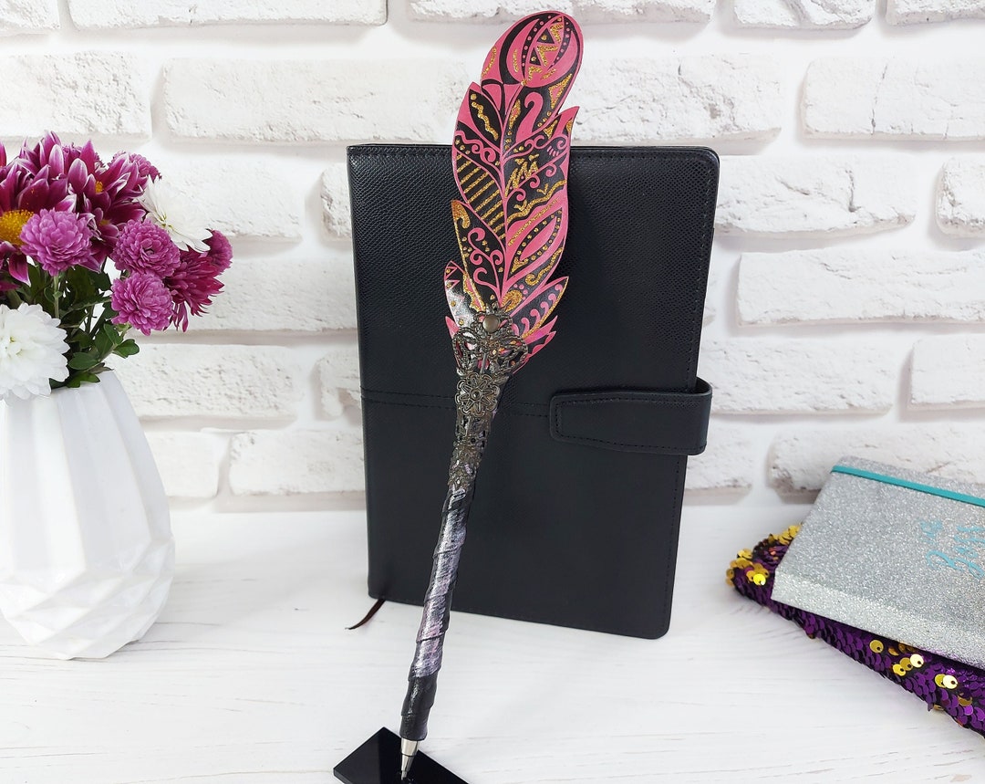 Unique Fairy Pen, Pink Gold Ballpoint Pen for Girl's Gift, Graduation ...