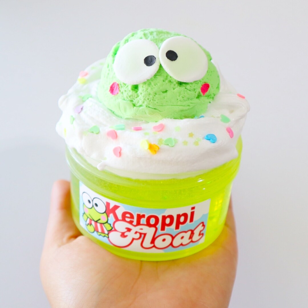 Keroppi Float Diy Clay Slime - Etsy