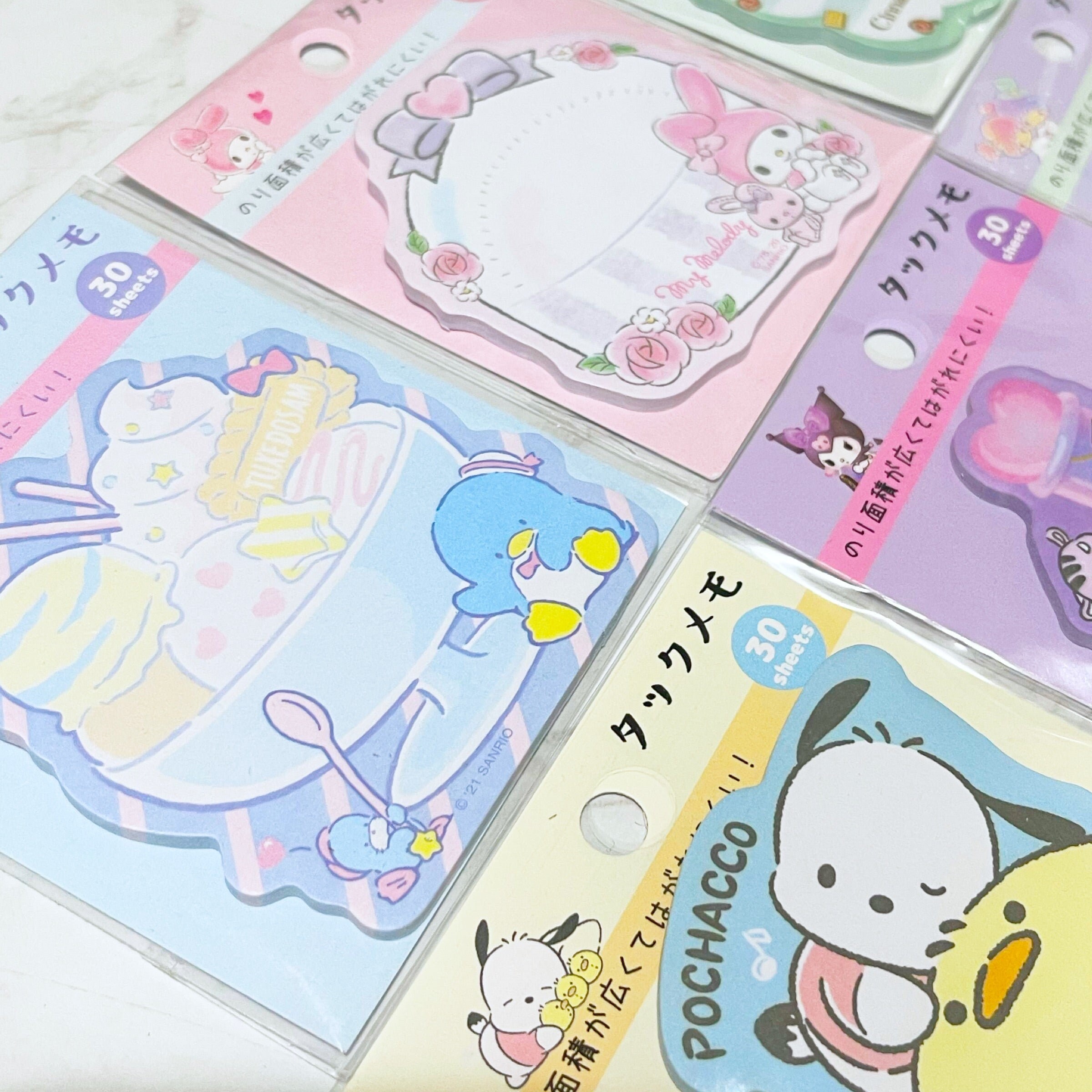 Shaped Sanrio Sticky Notes - Etsy