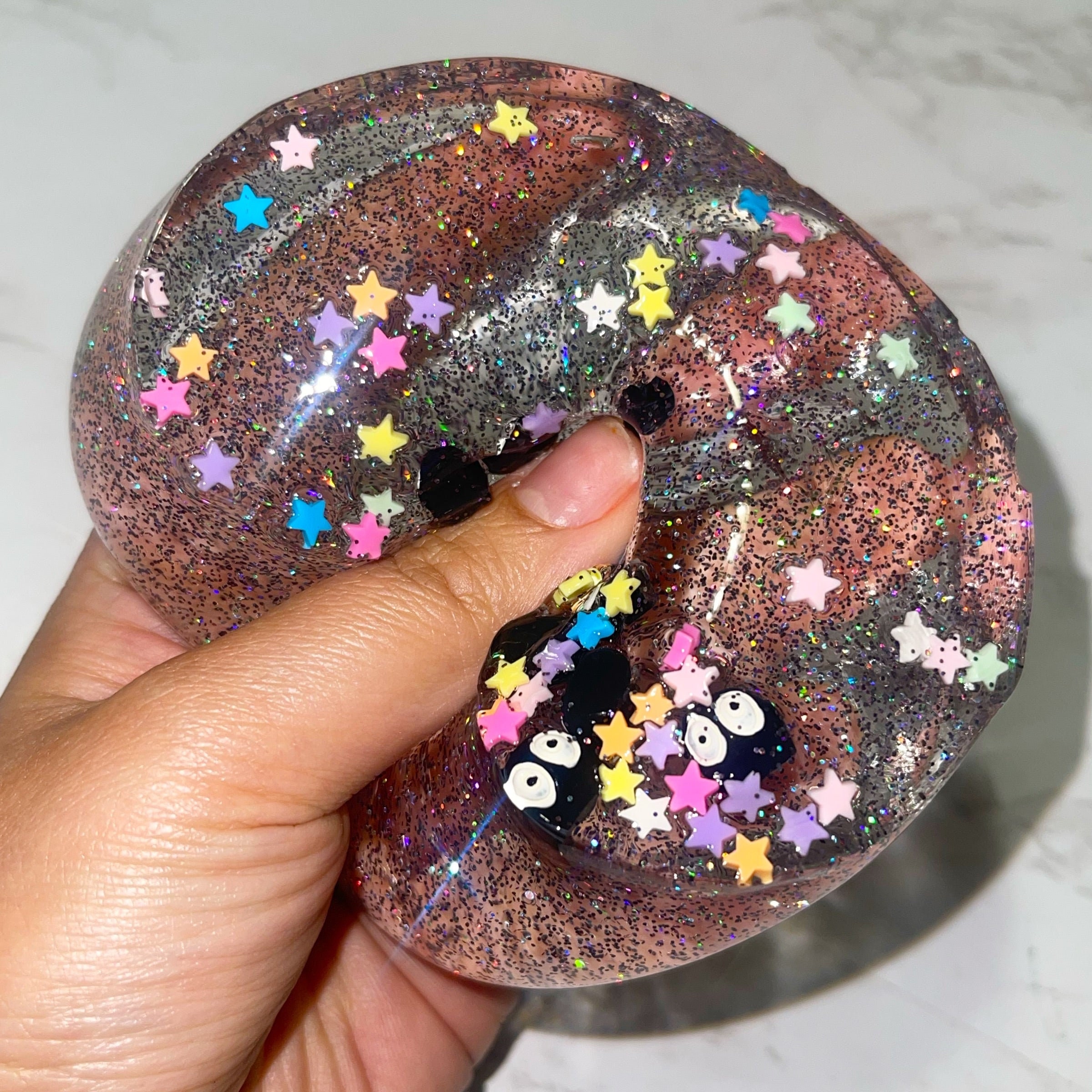 Soot Dust Thick Clear Slime - Etsy