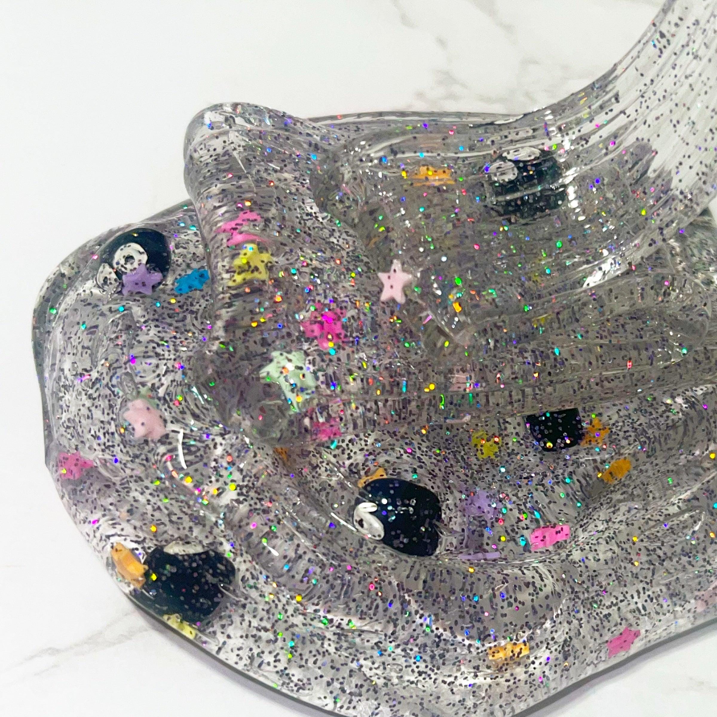 Soot Dust Thick Clear Slime - Etsy