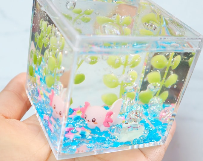 DIY Axolotl Tank Diy Clear Slime - Etsy
