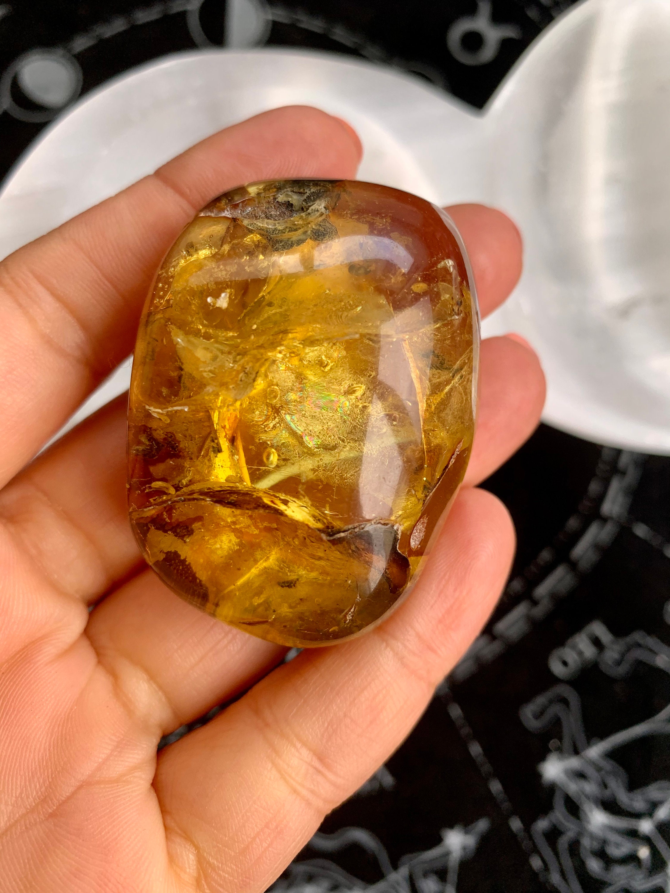 Âmbar do Báltico Âmbar Ãmbar Dourado | Etsy