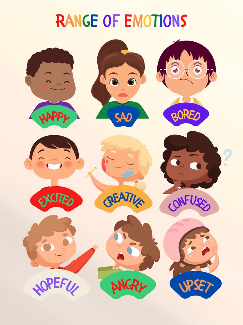 Learn the Alphabet, My Emotions, Learn to Tell Time, Instant Download ...