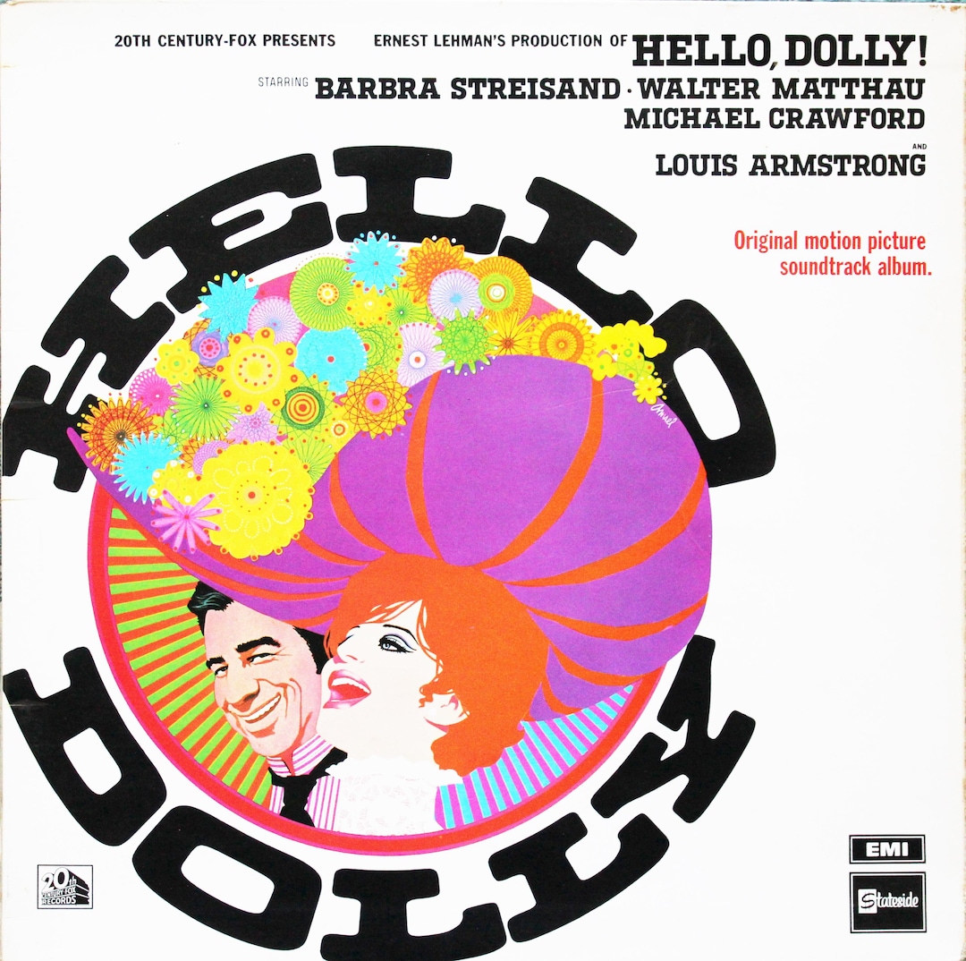 Hello Dolly Original Motion Picture Soundtrack Album, Gatefold Vinyl LP ...
